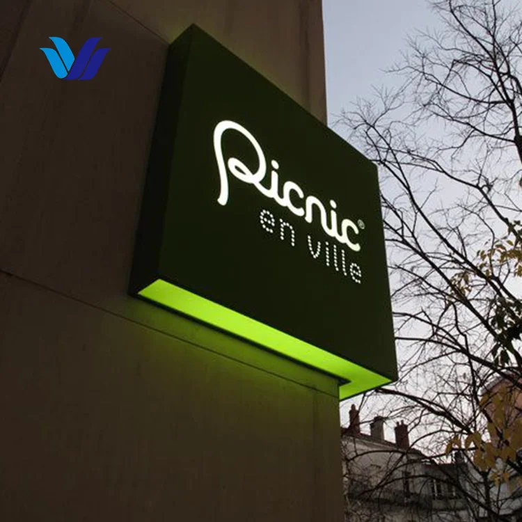 Customized Outdoor Oval Light Box - LED Advertising Sign