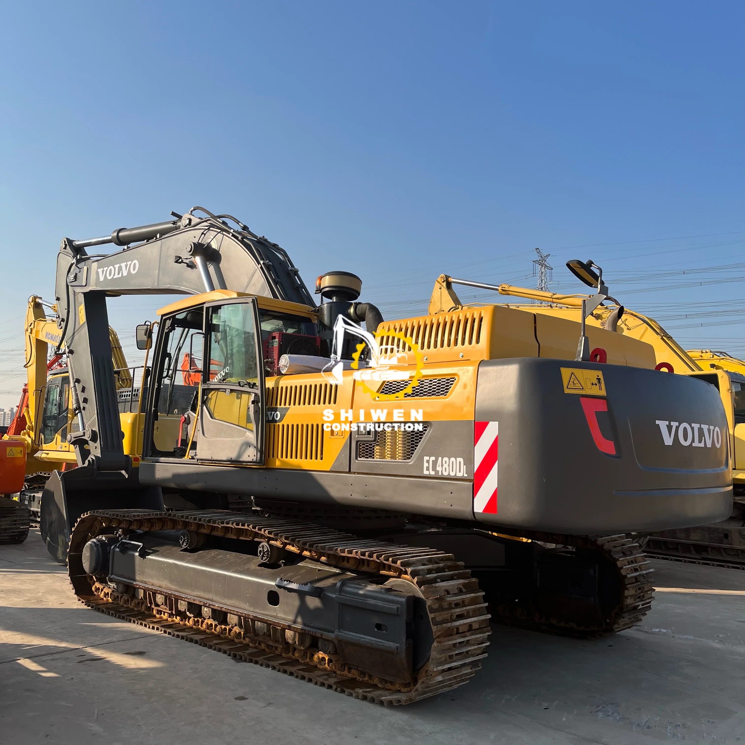 Used Volvo Ec480 Excavator,Volvo Ec480dl Ec460 Ec460blc Prime Excavator ...
