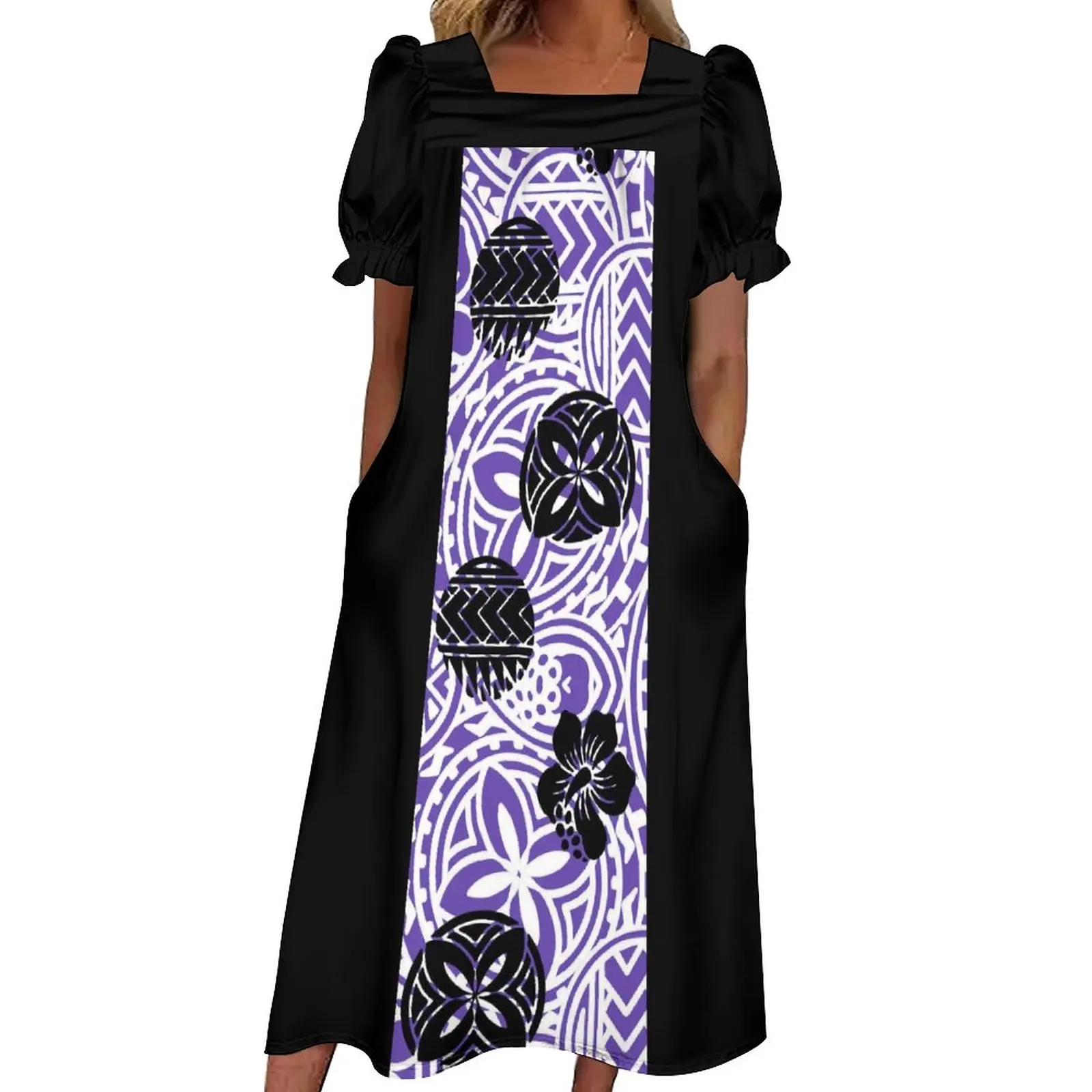 Shop Our New Design Large Size Micronesian Mumu Dress