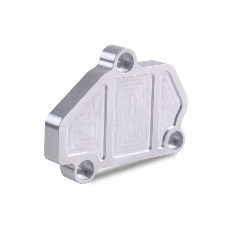 Racing Billet B-Series Vtec Block Off Plate for Honda Acura Raw Silver ...