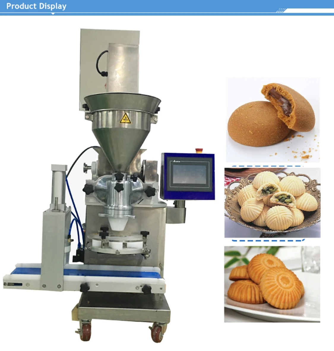 Commercial Automatic Desktop Small Biscuit Encrusting Machine For Cookies - Buy Small Encrusting ...