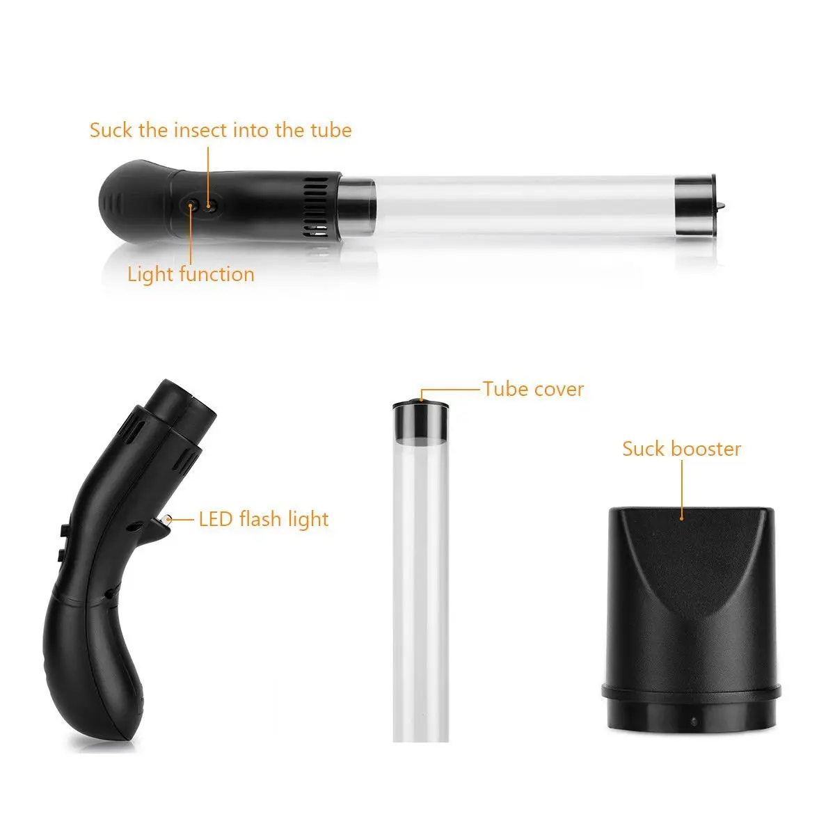 GH-200C Humane Insect and Spider Catcher - Kill Bug Zapper