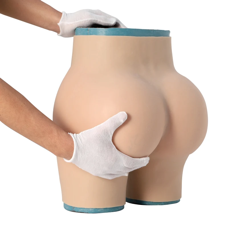 Seamless Silicone Shorts Fake Ass Realistic Silicone Butt Panty Hip Enhancer Plus Size Women's ...