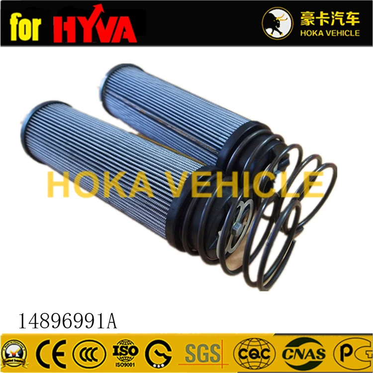 Truck Spare Parts Hydraulic Oil Filter 14896991a For Dump Truck Hyva ...