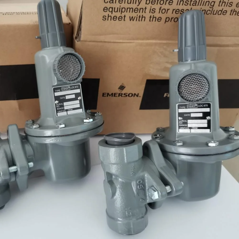 FISHER 627 Pressure Gas Regulator - 1 Inch Natural Gas Reducer