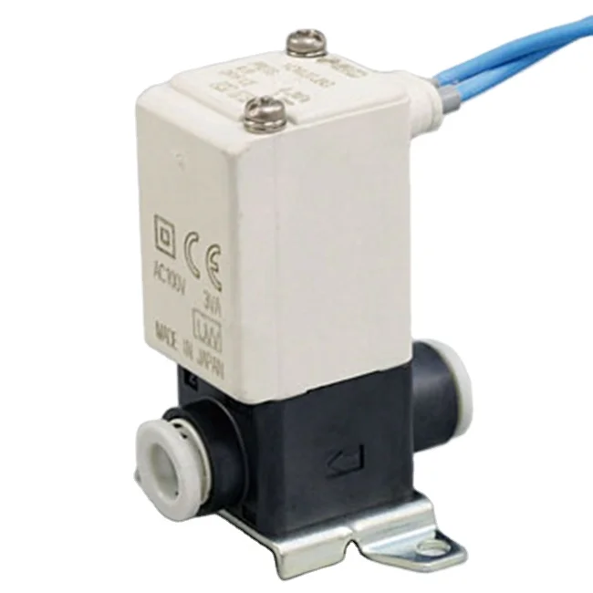Smc Vdw Series Compact Direct Operated 2 Port Solenoid Valve For Water ...