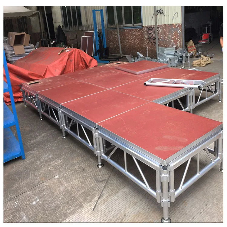 4x4ft 1x1m Modern Plexiglass Wedding Adjustable Stage Acrylic ...