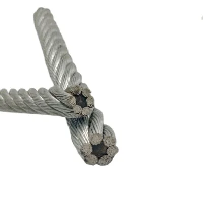 Galvanized And Ungalvanized Steel Cable Din3060 High Quality 32mm 6x19 ...