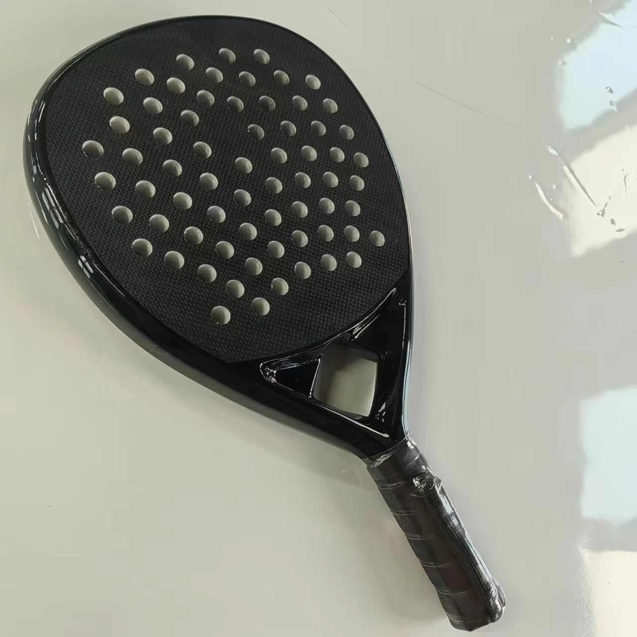 Uniker 3K Full Carbon Sport Padel Paddle Tennis Racket Carbon Fiber Pop ...