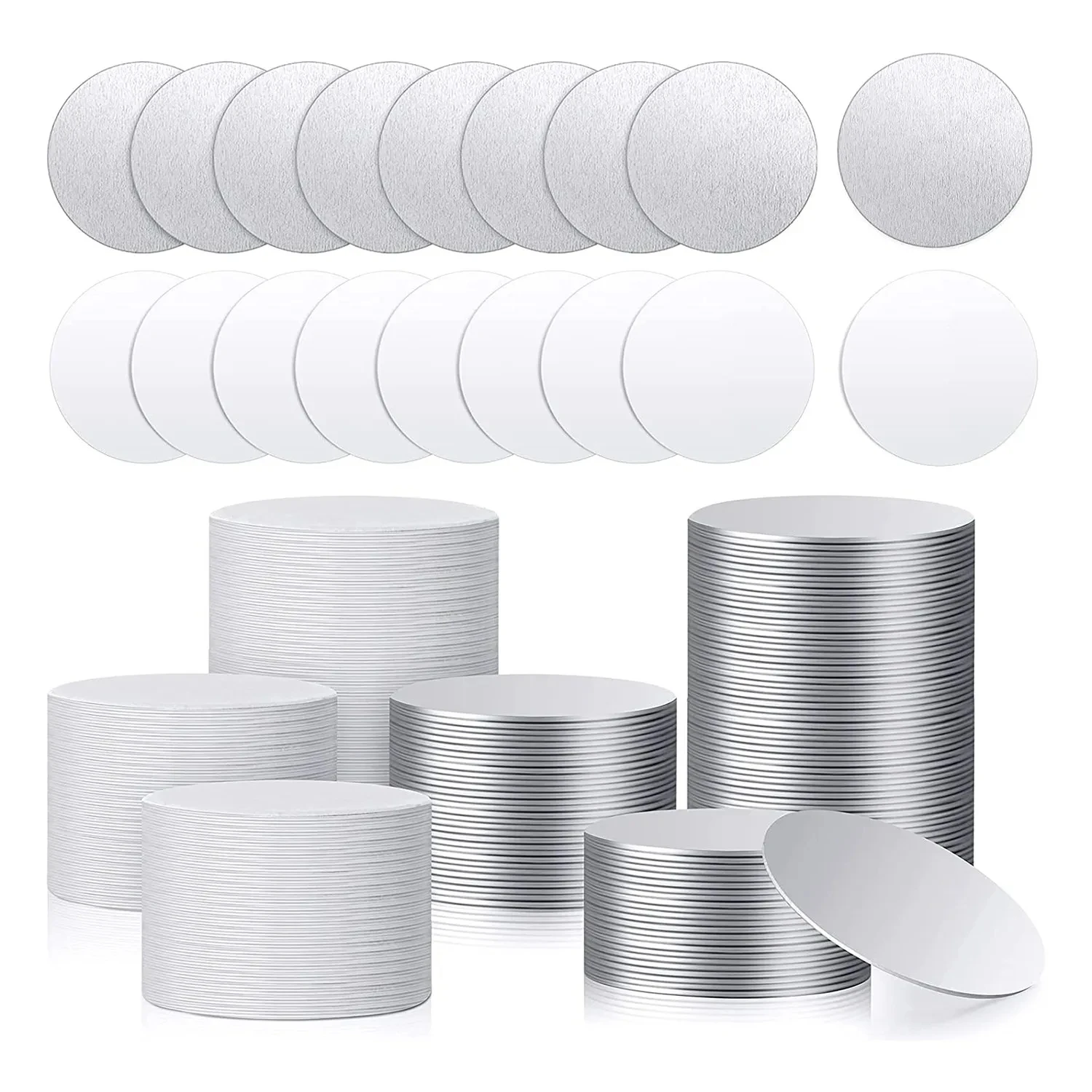 Aluminum Round Discs for Sublimation Printing - Customizable
