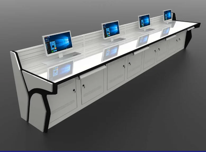SHANEOK Monitoring Console - Modern & Durable Office Furniture