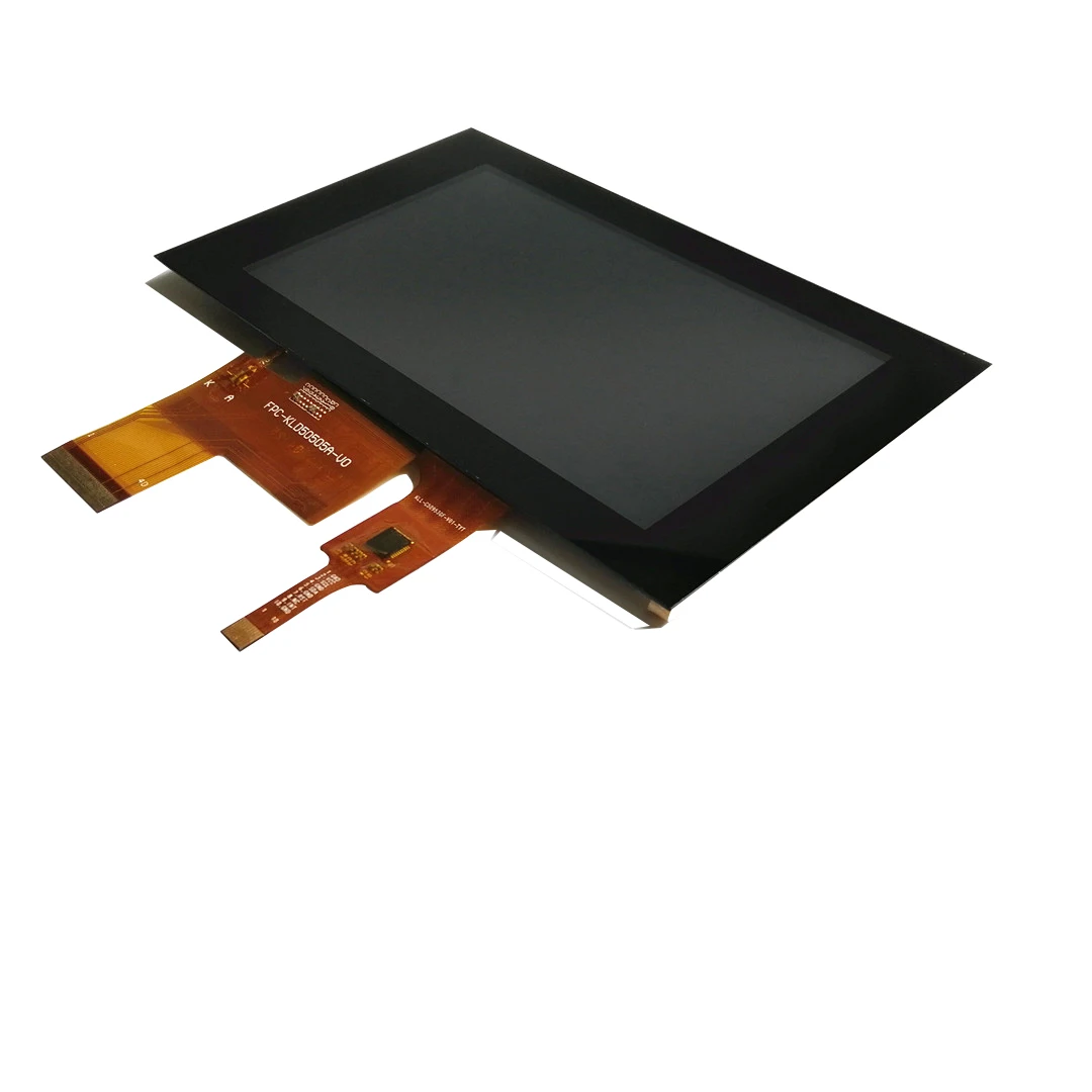 With Capacitive Touch Screen High Brightness 5 Inch 800x480 Wvga Ips Panel Rgb Interface Tft Lcd ...