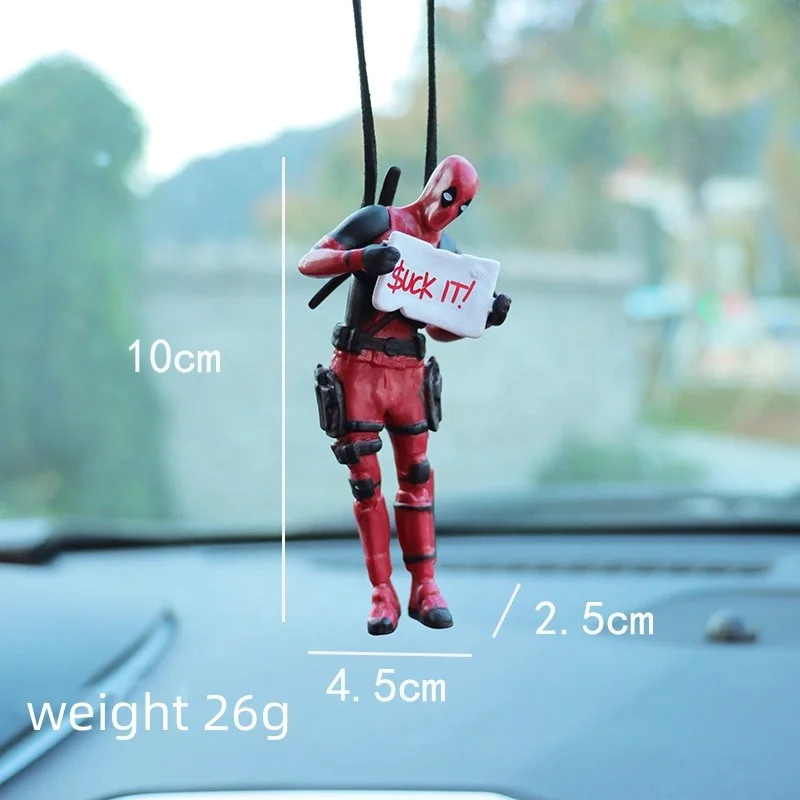 Deadpool Anime Figurine Swing Pendant Car Accessory - OEM | Wholesale