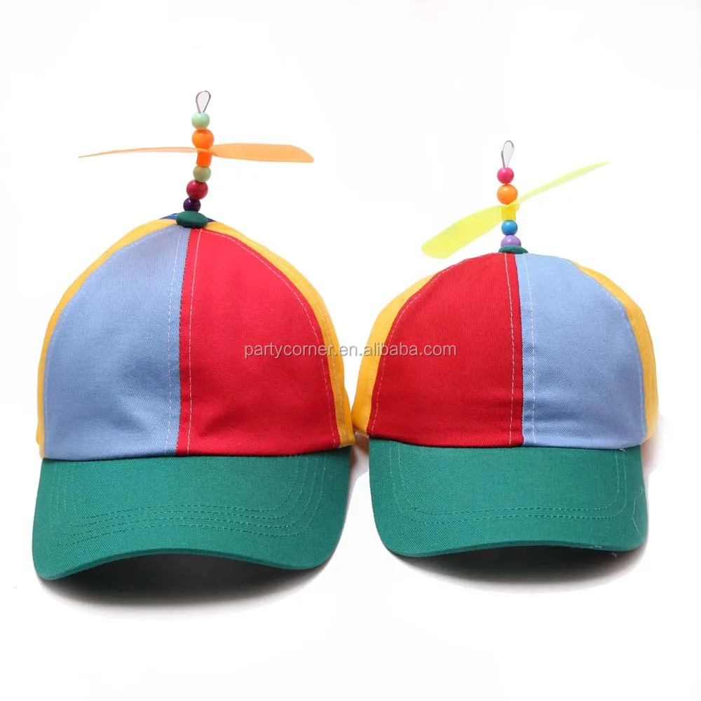 Rainbow Tweedle Pride Multi Colored Helicopter Propeller Hat - Buy ...