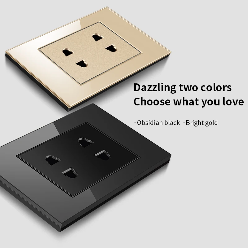 Wall Light Switches Wall Switch Socket US With Led 10A 1/2/3/4 Gang ...