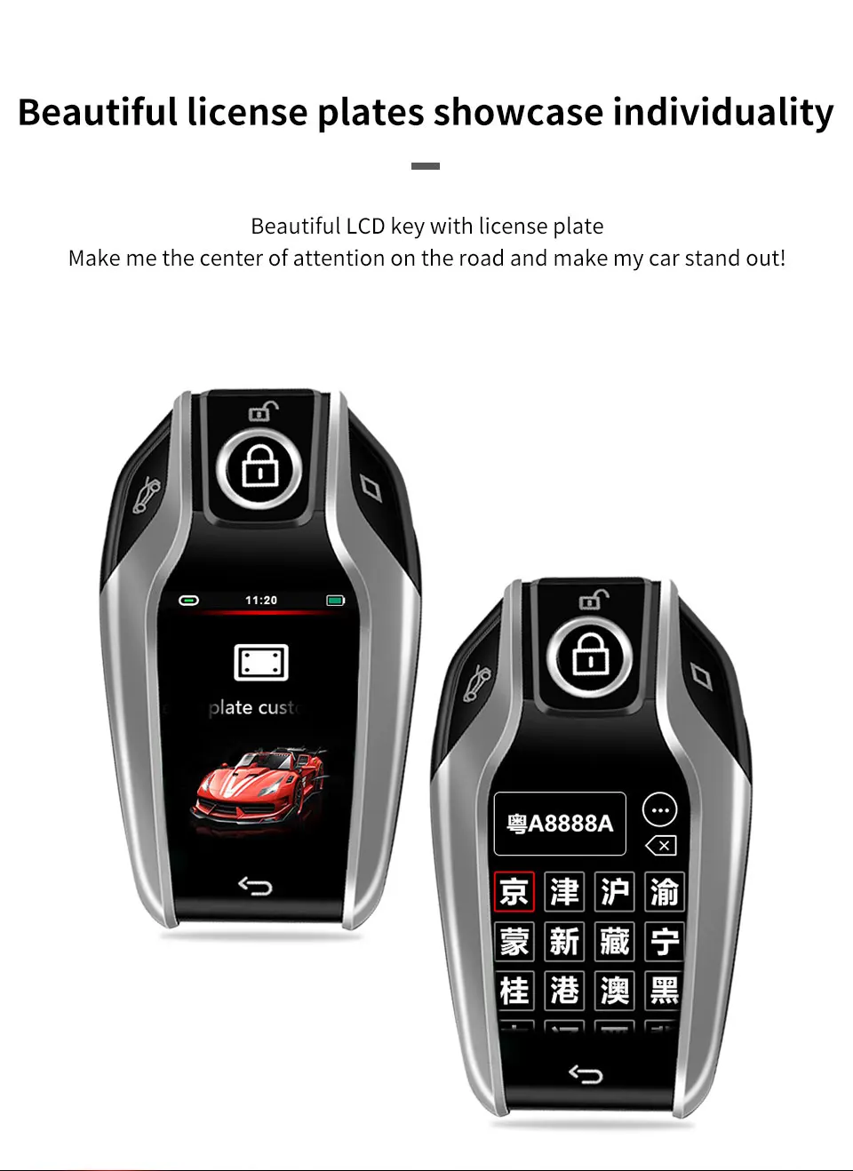 2024 Latest Version Smart Key With LCD Screen Display Key Universal for ...