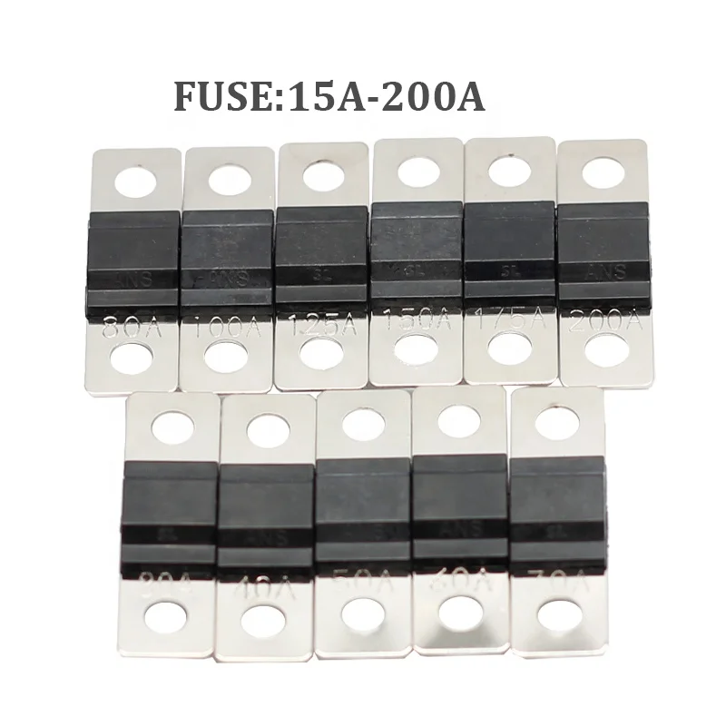 Automotive Heavy Duty ANS Bolt Fork Fuse Holder Inline Automotive Panel ...