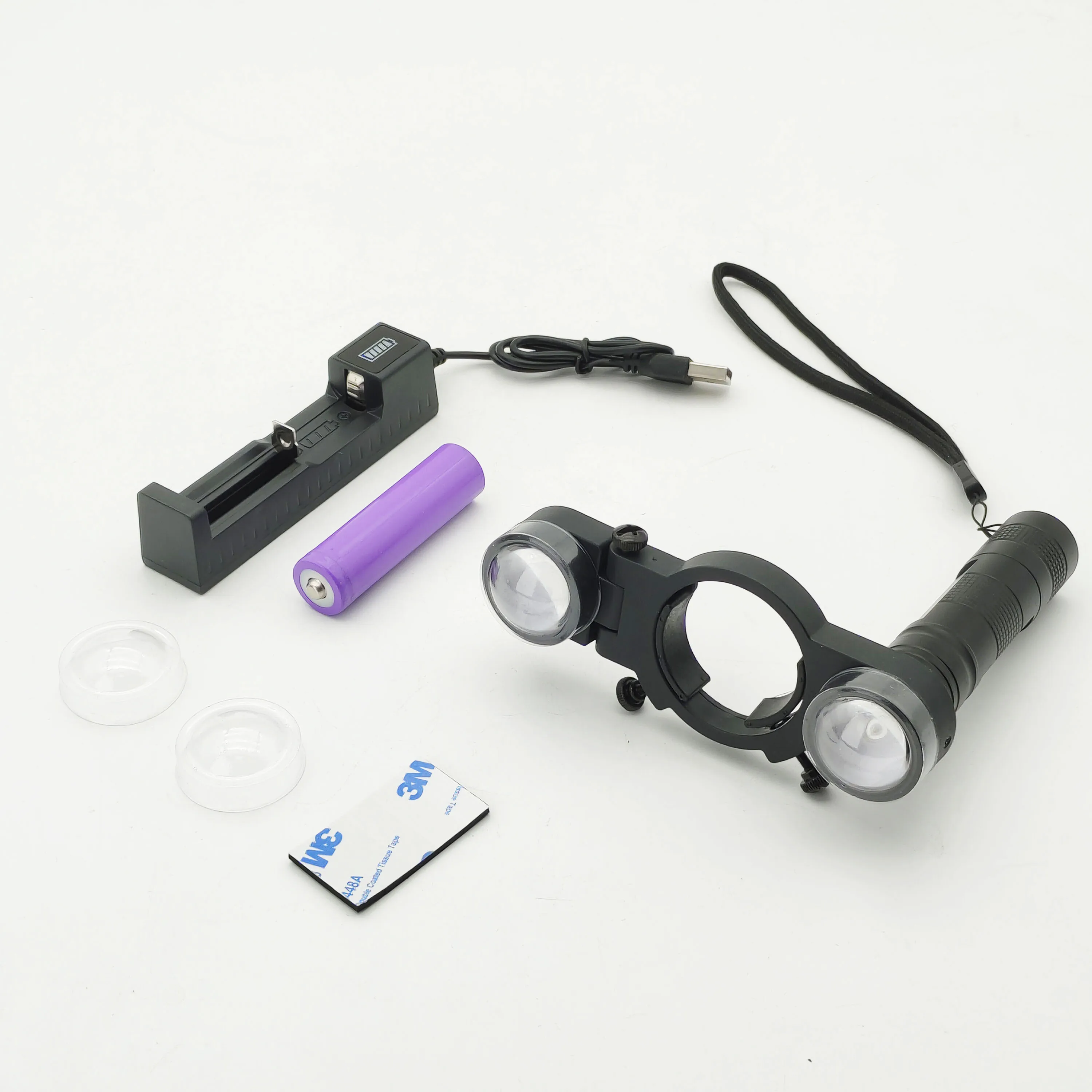PAINT SPRAY GUN LIGHT - LED for Car Paint & Custom Support