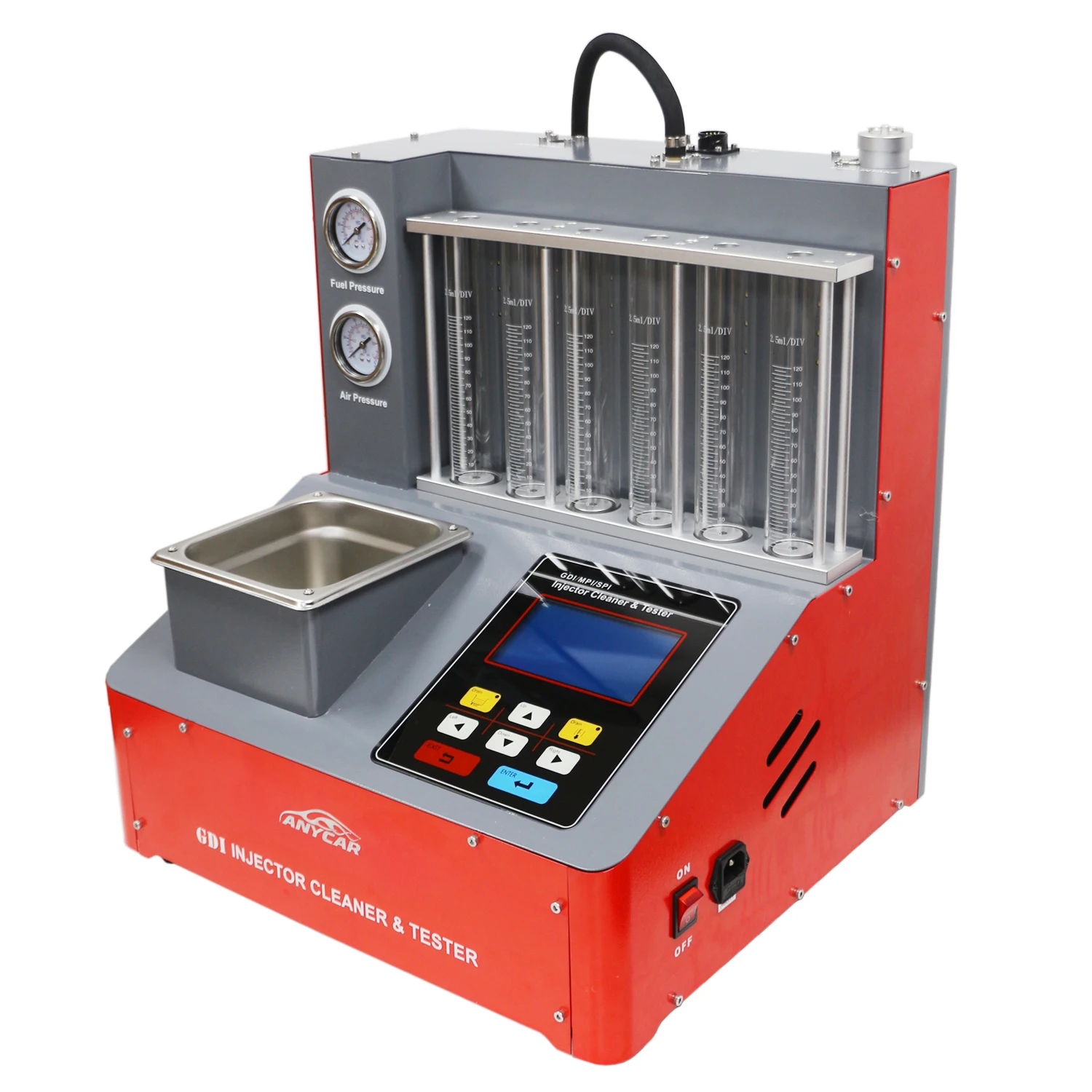 Digital Ultrasonic High Pressure Gasoline Injector Cleaner Machine ...