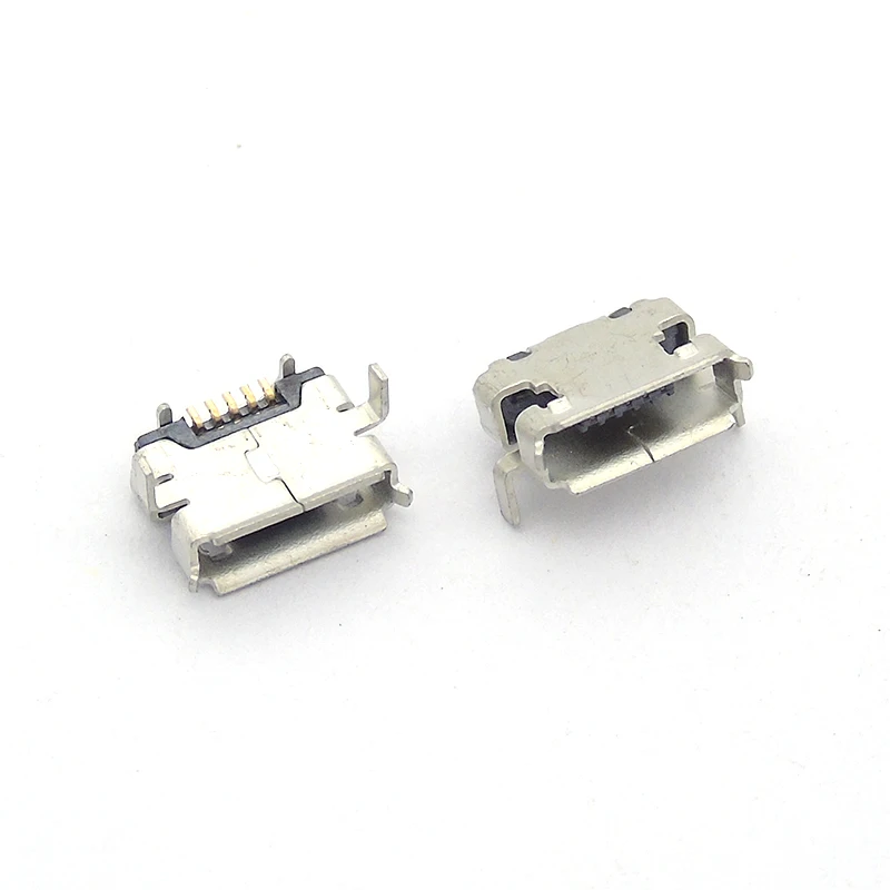 Micro 5pin Usb Socket Ab Ox Horn 1.8mm Usb Female Socket Connector For ...