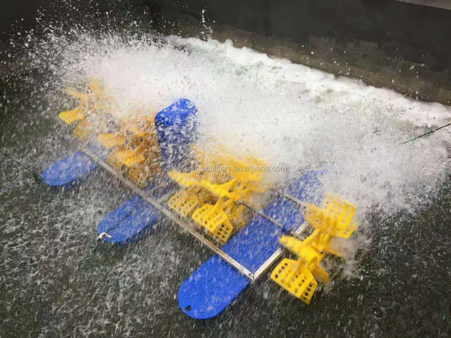 Floats 2hp Fish Farming Aquaculture Aerator Aeradores Paddel Wheel ...