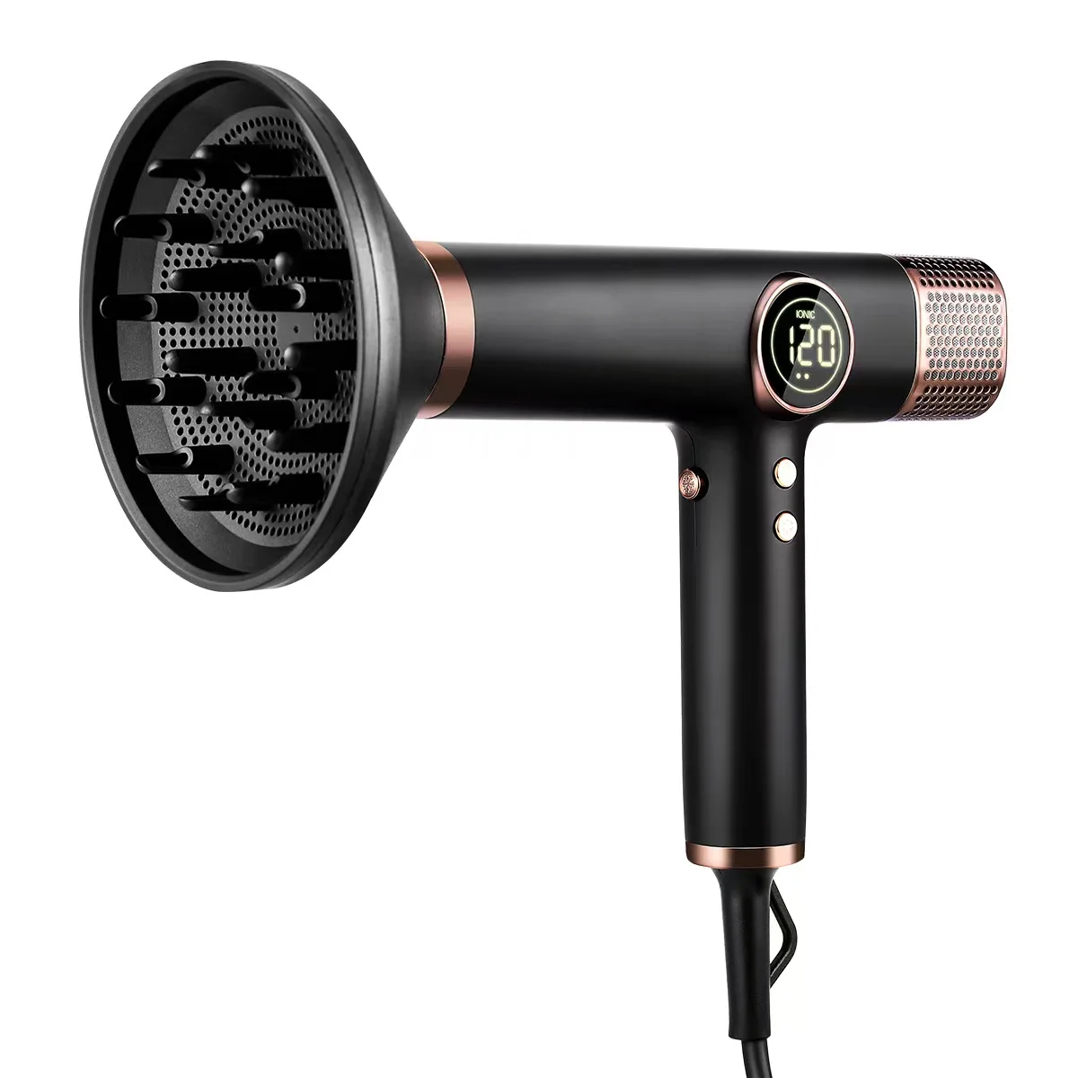 110000rpm Bldc Motor Hair Dryer Auto Hair Curler Magnetic Nozzles And ...