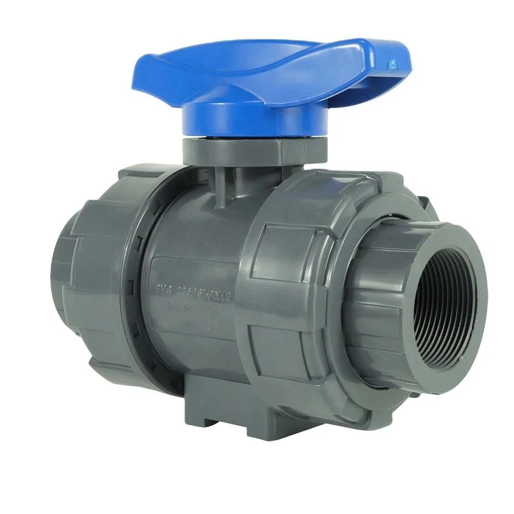 Dkv Upvc Double True Union Ball Valve Socket Type True Union Ppr Ball ...