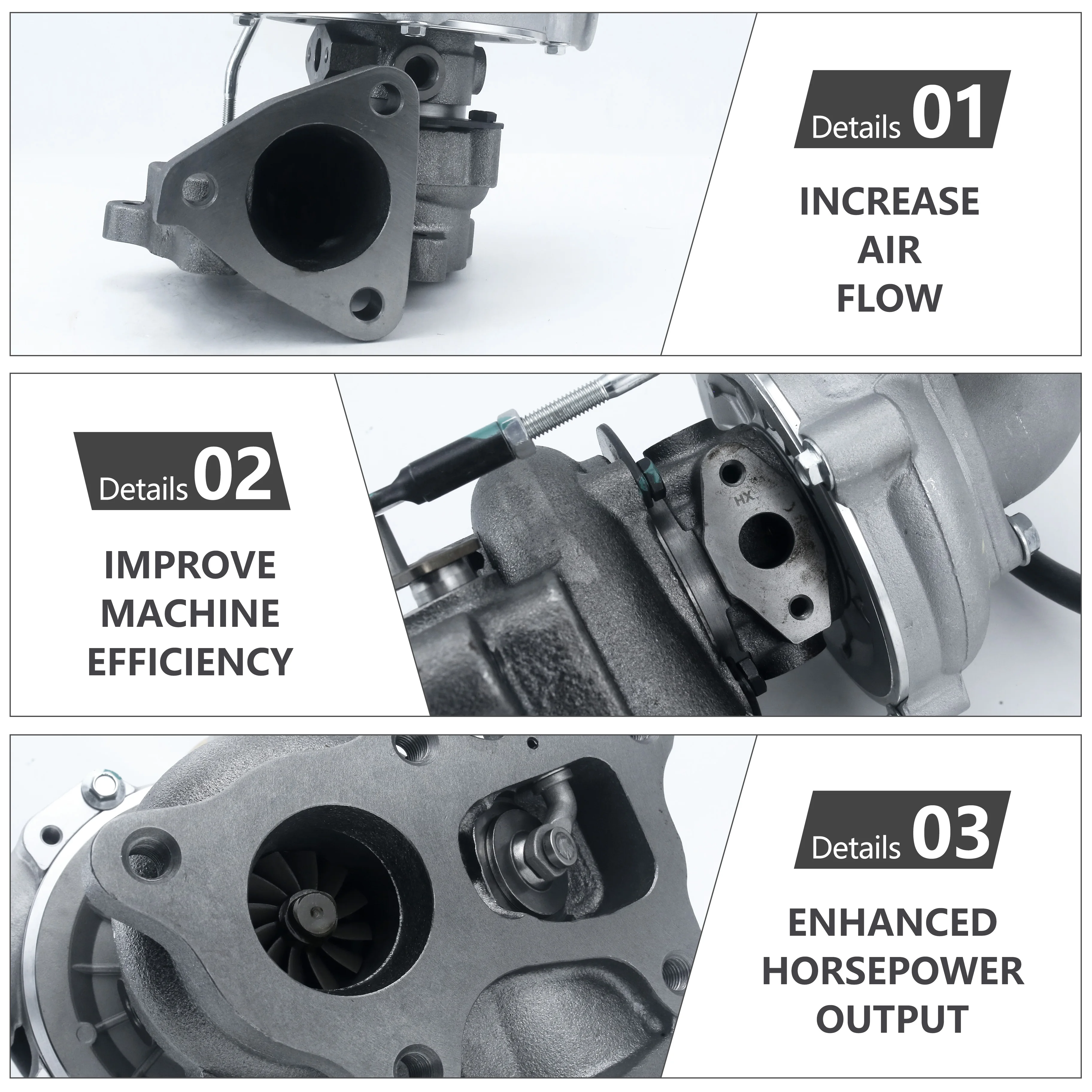 Hot Sell GT1749S Turbocharger 28200-42600 for Hyun-dai Commercial ...