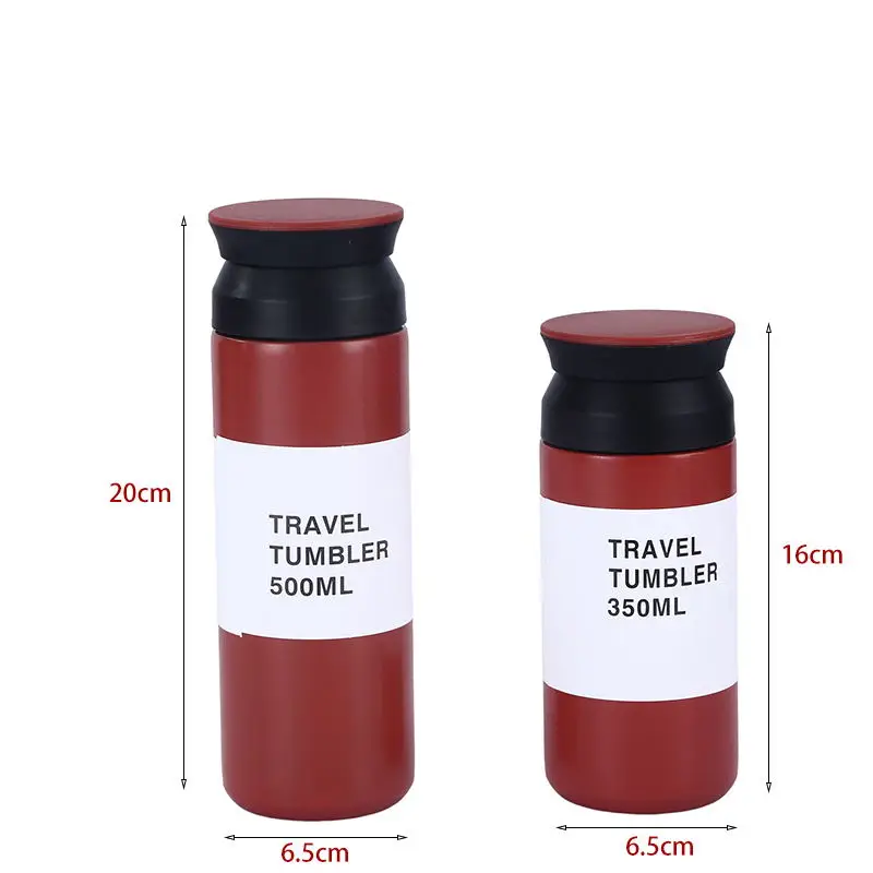 Japanese Style Simple Frosted Thermos Ins Water Cup 304 Stainless Steel ...