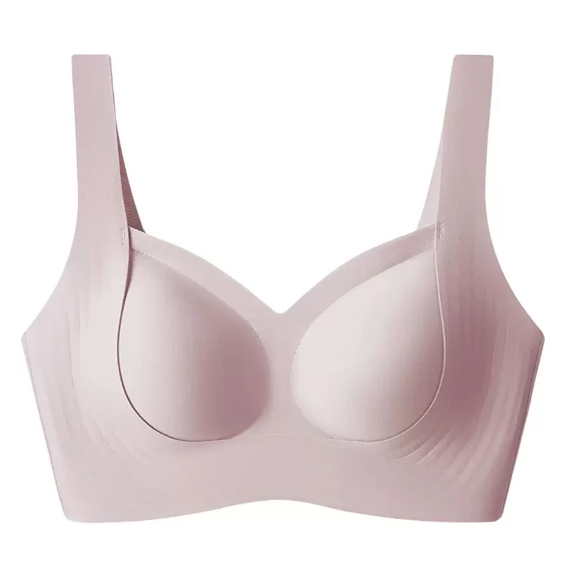 Comfortable Women's Soft Support Bra Traceless Seamless Top Push-up ...