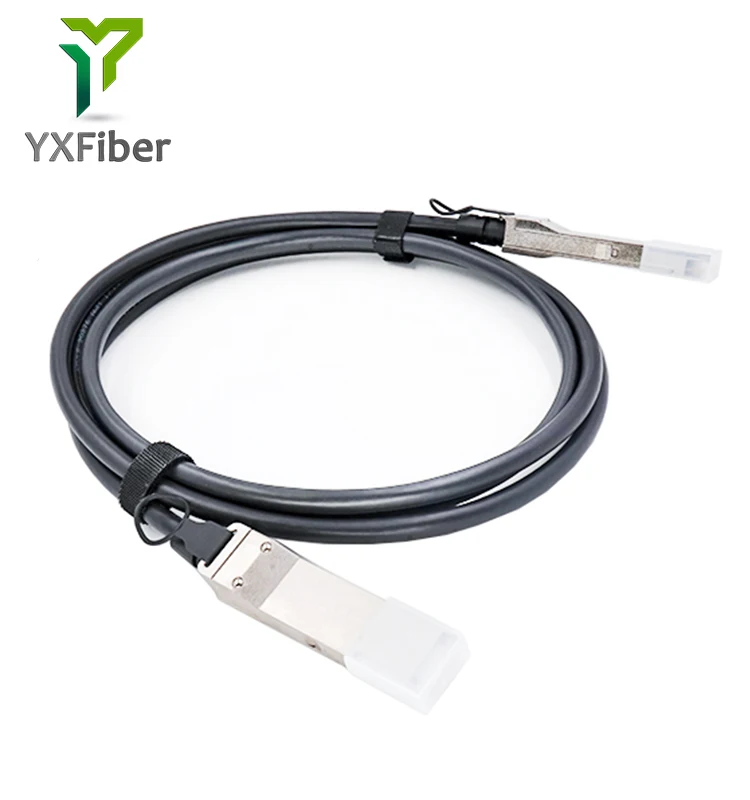 100G QSFP28 Passive Direct Attach Copper Twinax Fiber Optic Cable ...
