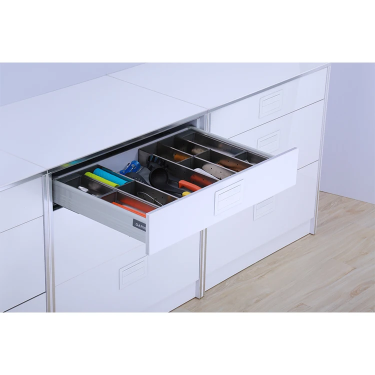Soft Closing Double Wall Heavy Duty Furniture Drawer Slide with Full ...