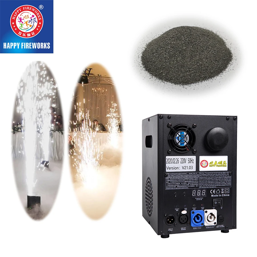 Dmx512 Spark Machine Cold Fireworks Machine Controller Stage Dmx ...