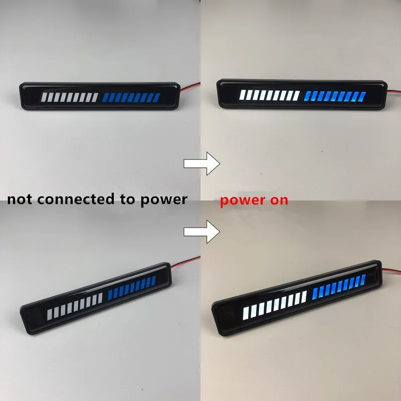 Car Logo Led Light Front Grille Emblem Badge Customized Luminescence ...