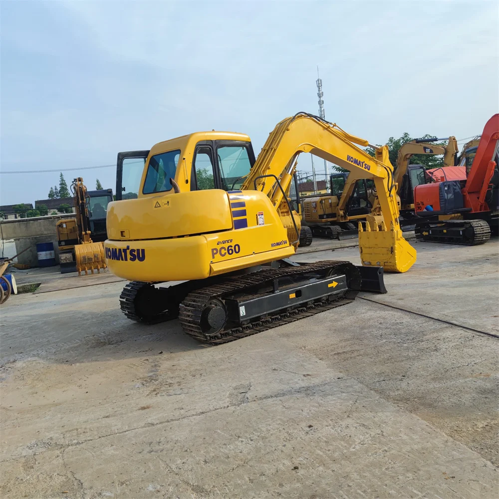 Japan Used Mini Excavator Used Komatsu Pc60 Excavator For Sale Small Excavator Epa Used ...