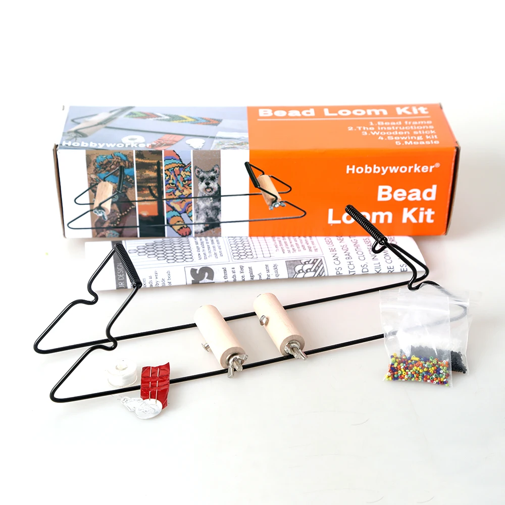 Hobbyworker Bead Loom Kit - Customizable Jewelry Making