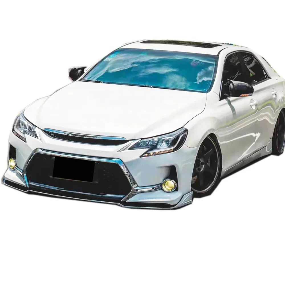 Car Bodykit for 2013-2018 Toyota Mark X - PP Plastic Bumpers