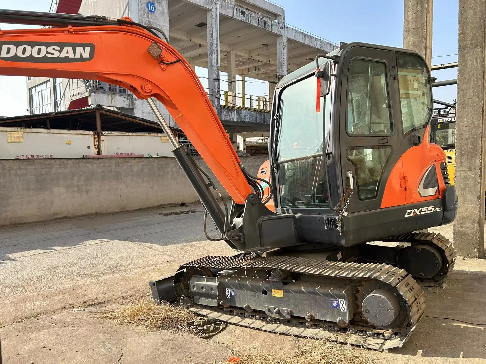 Used Small Excavator Machine Doosan DX55 5ton with Goood Couditions ...