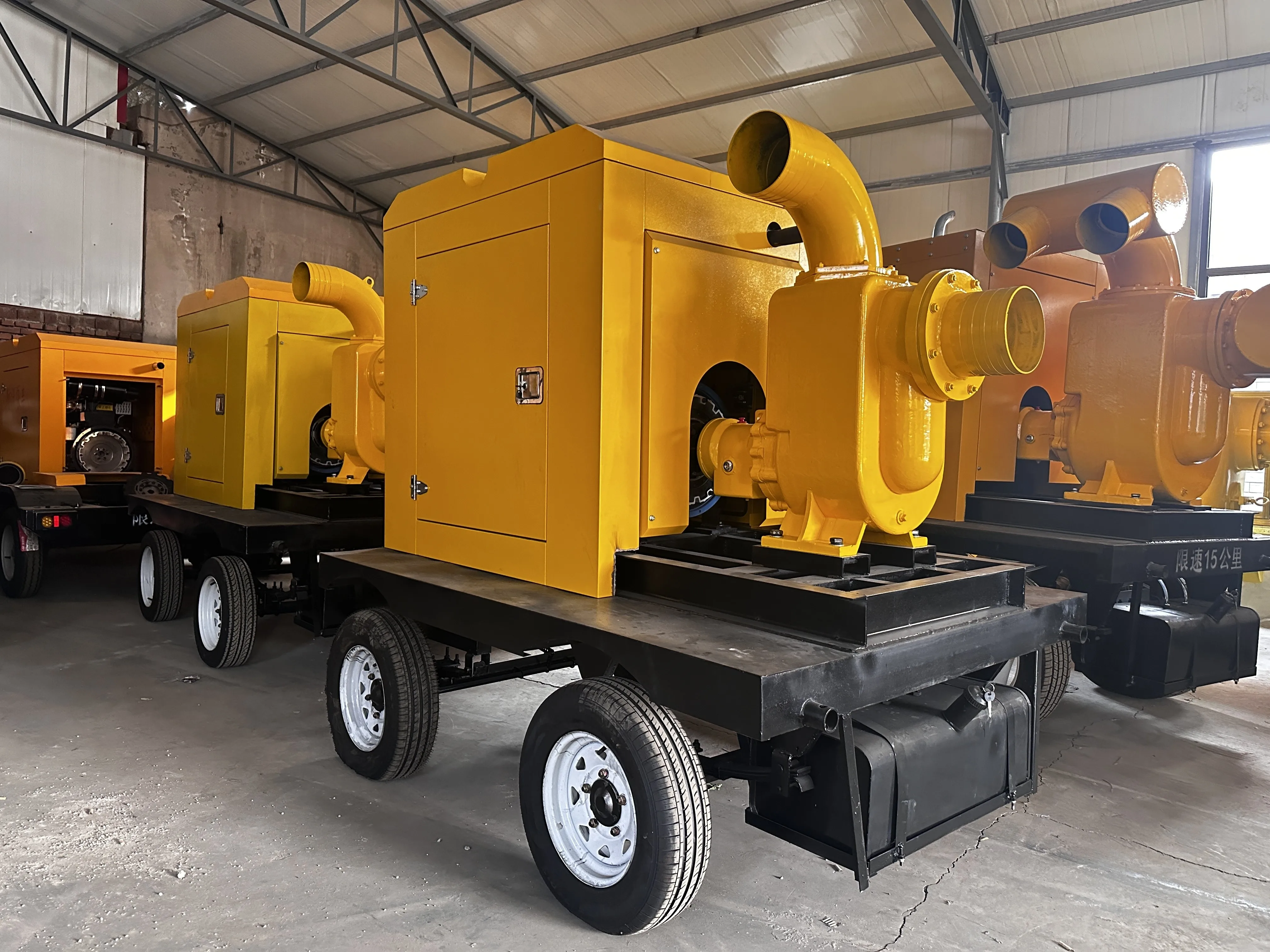 Mobile Flood Control Pump Vehicle Large Flow Emergency Sewage Pumping ...