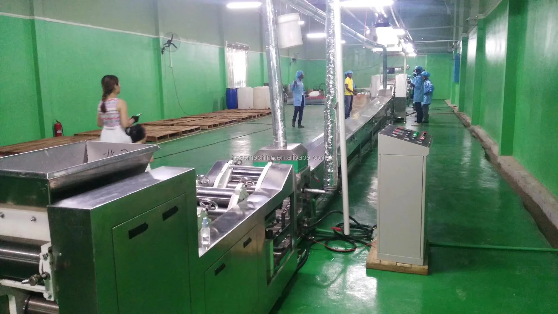 Automatic Factory Price Indomie Noodles Making Machine Instant Noodle ...