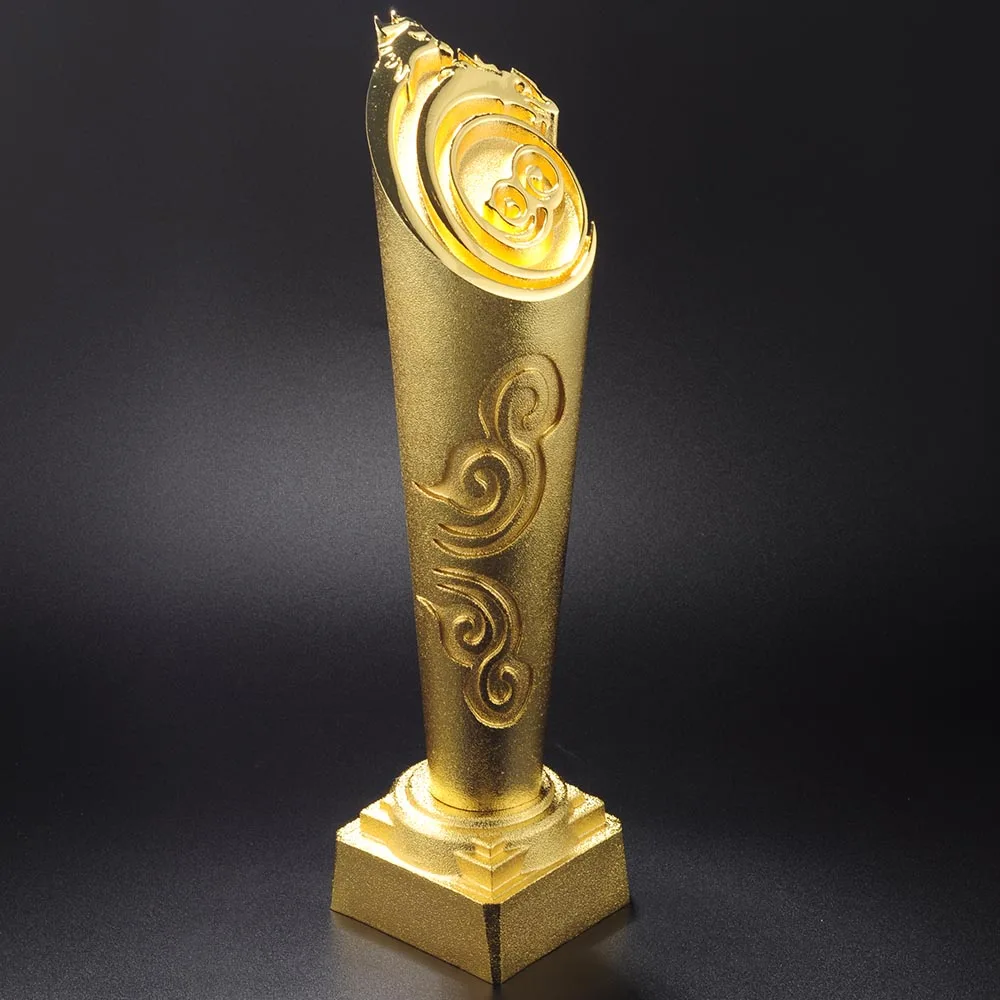 2019 Customized Design Gold Color Metal Trophy Awards For Sports Good ...