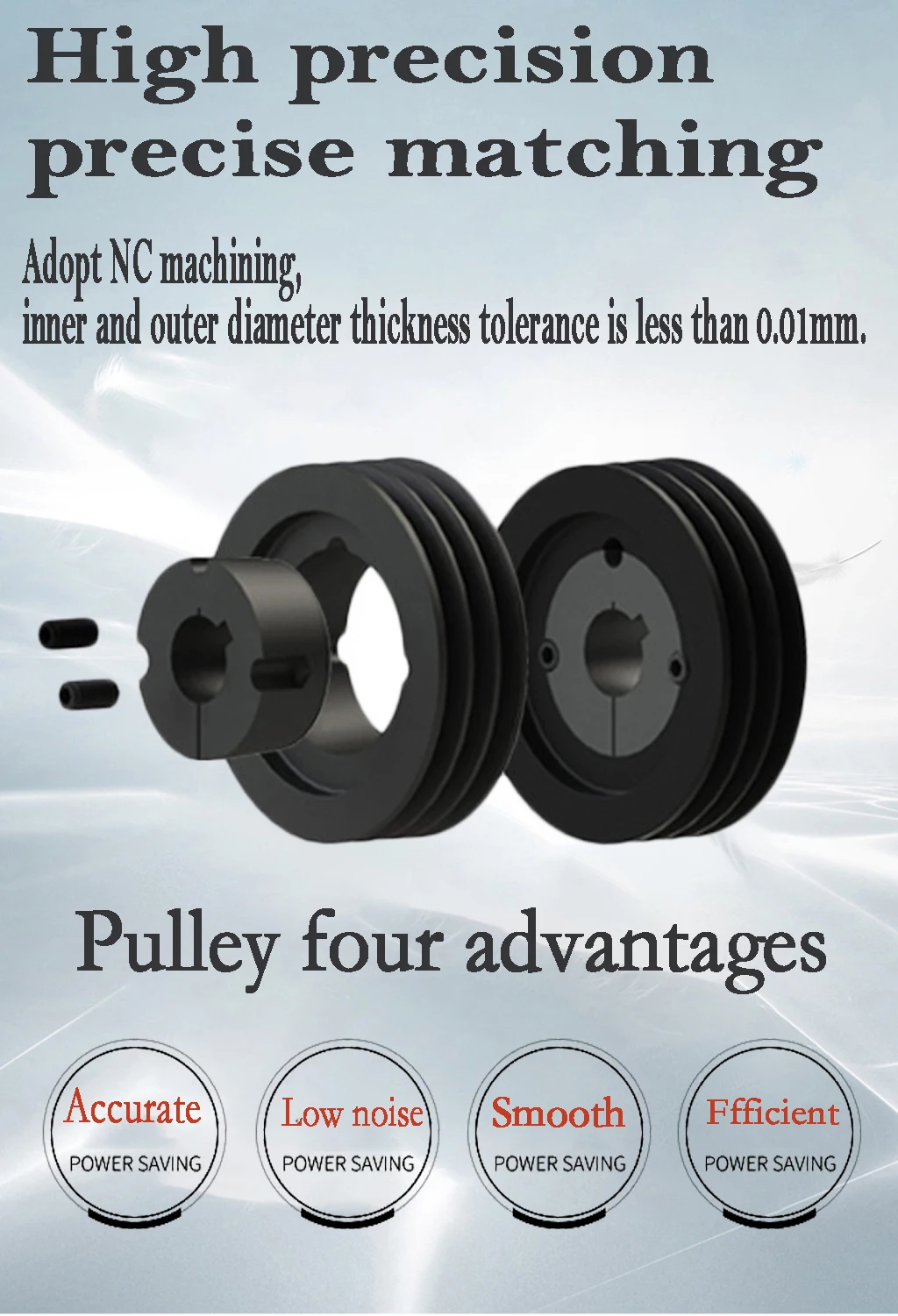 Sheave Power Rack Drive Sheaves Pulleys - Durable & Efficient