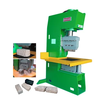 Open-frame Hydraulic Natural Stone Splitting Machines - Paver And ...
