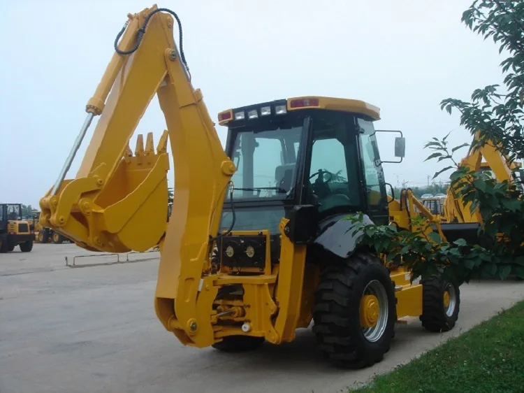 Construction Machinery Backhoe Loader Tractor with Front End Loaders
