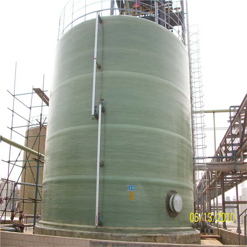 FRP Horizontal Storage Tanks for Naoh Solution - Durable & Versatile