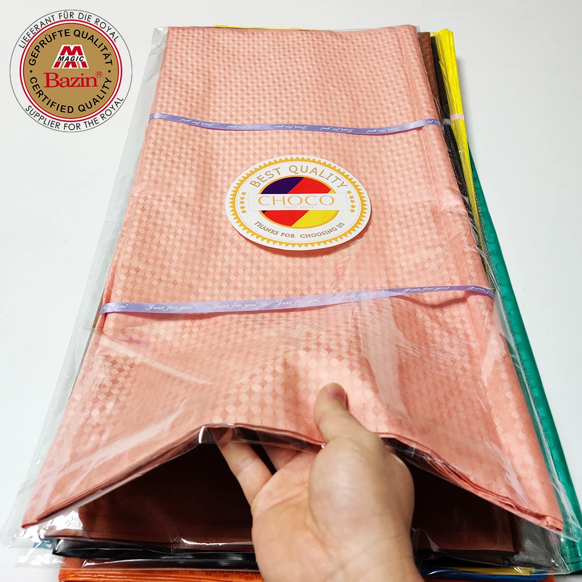 Shop High Quality Senegal Bazin Riche Fabric for Clothing