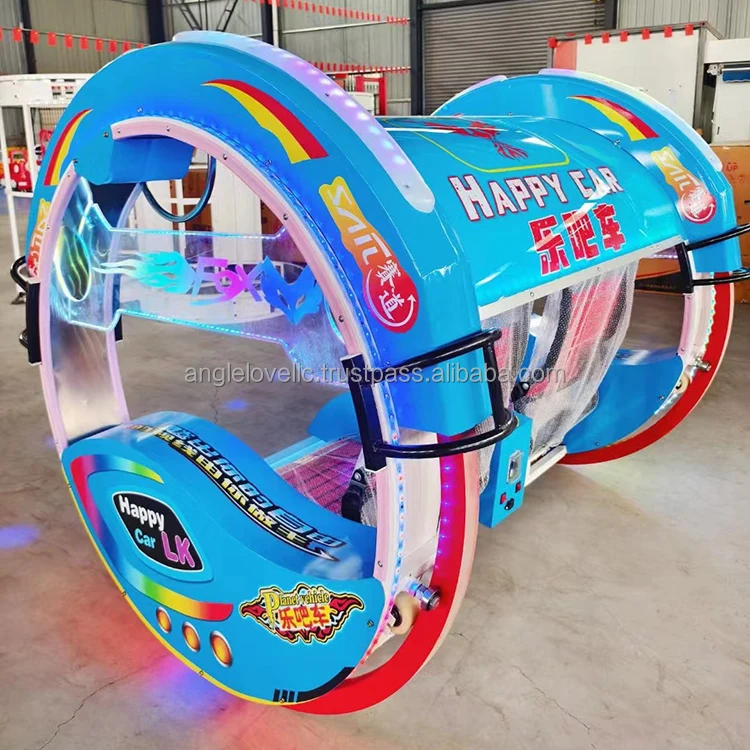 Amusement Park Ride Swing 360 Rolling Car Simulator for Adult Fun 360 ...