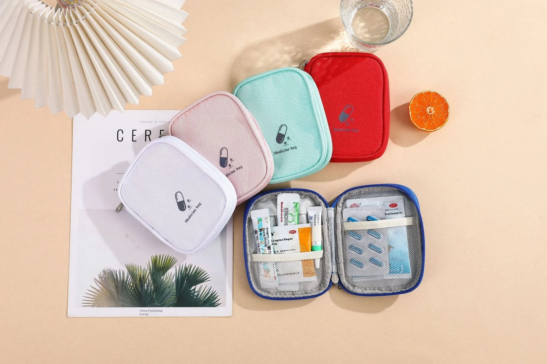 Portable Small Medical Bag For Travel & Emergency Kit