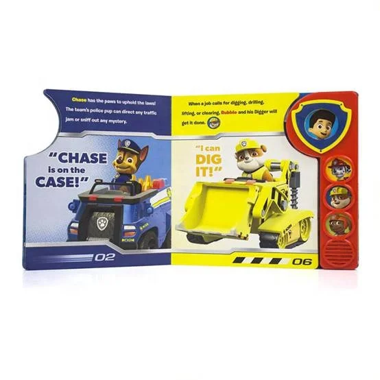 Custom Design Children Learning Sound Book Programmable Sound Button ...