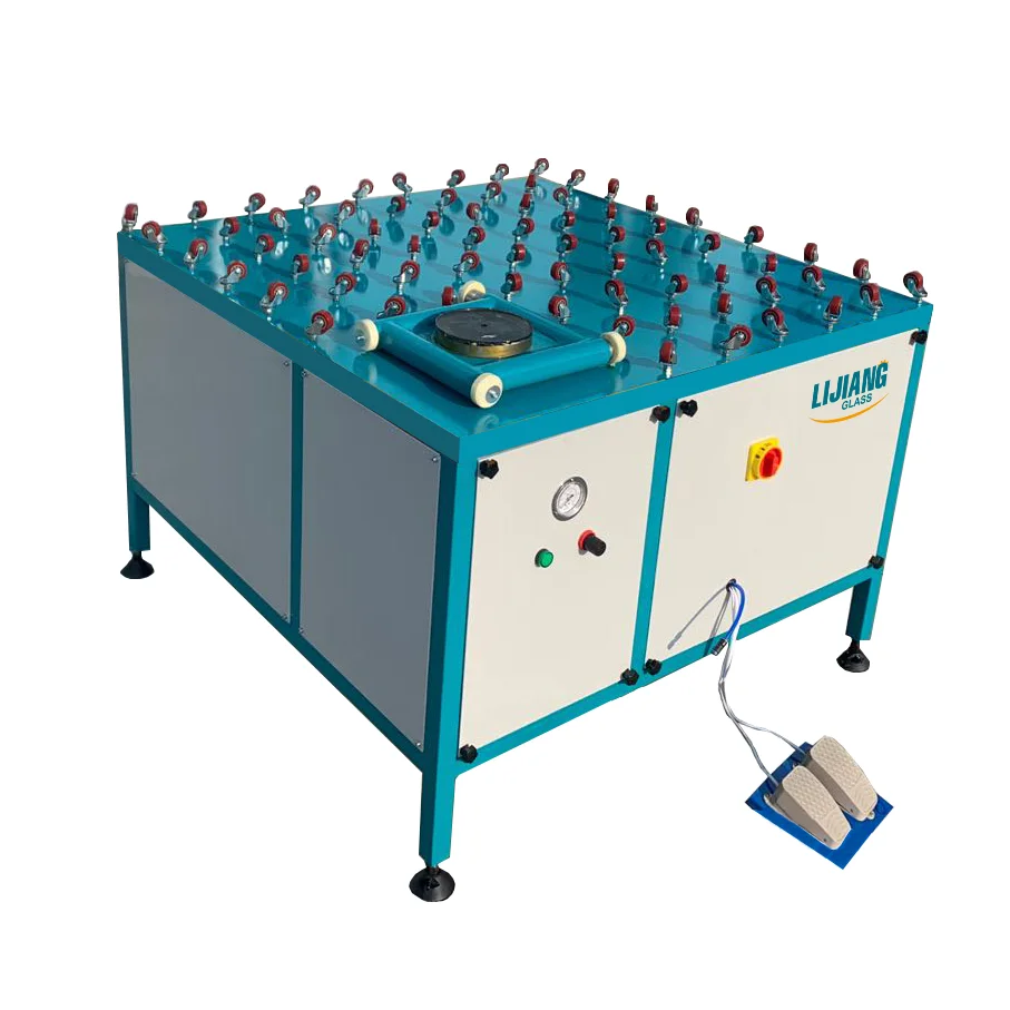 Manual Rotating Insulating Glass Table for Silicone Sealants Sealing ...